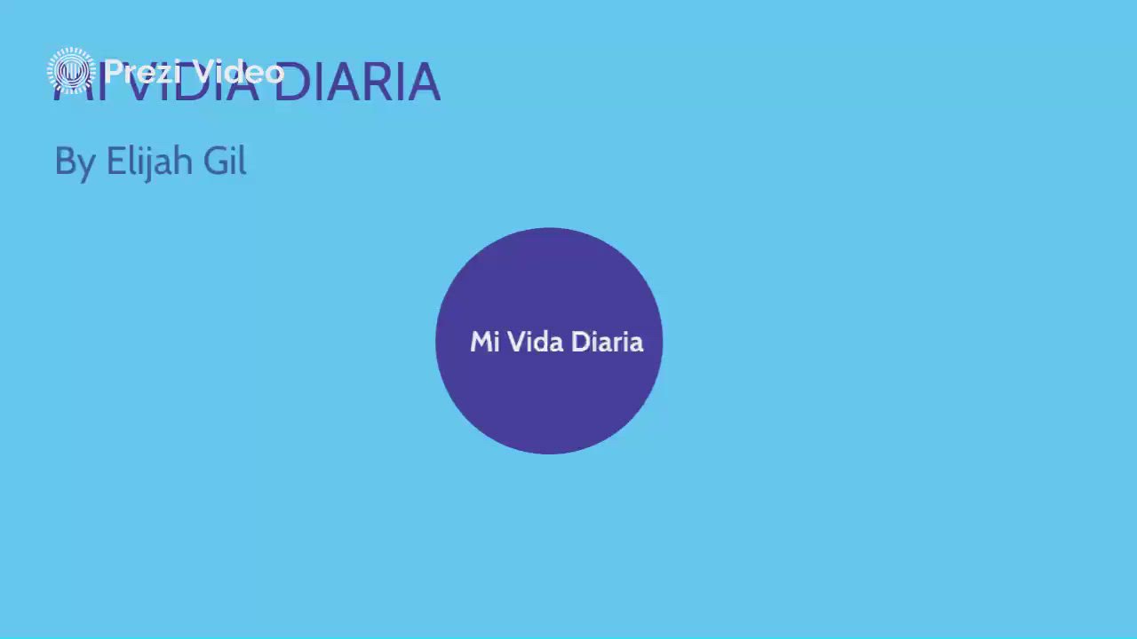 MI VIDA DIARIA by Elijah Gil on Prezi Video