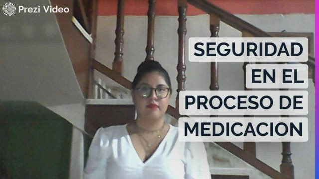 SEGURIDAD EN EL PROCESO DE MEDICACION by Layla Castillo on Prezi Video