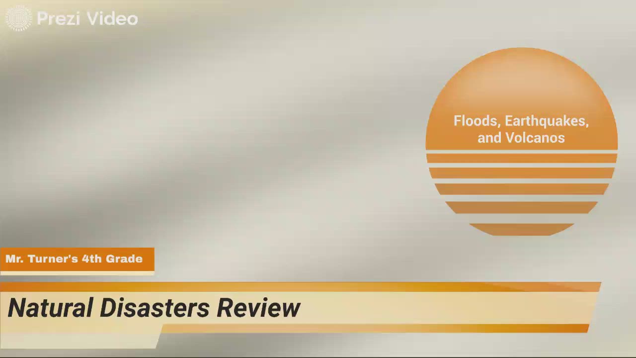 Natural Disasters 5e by Mario Turner on Prezi Video