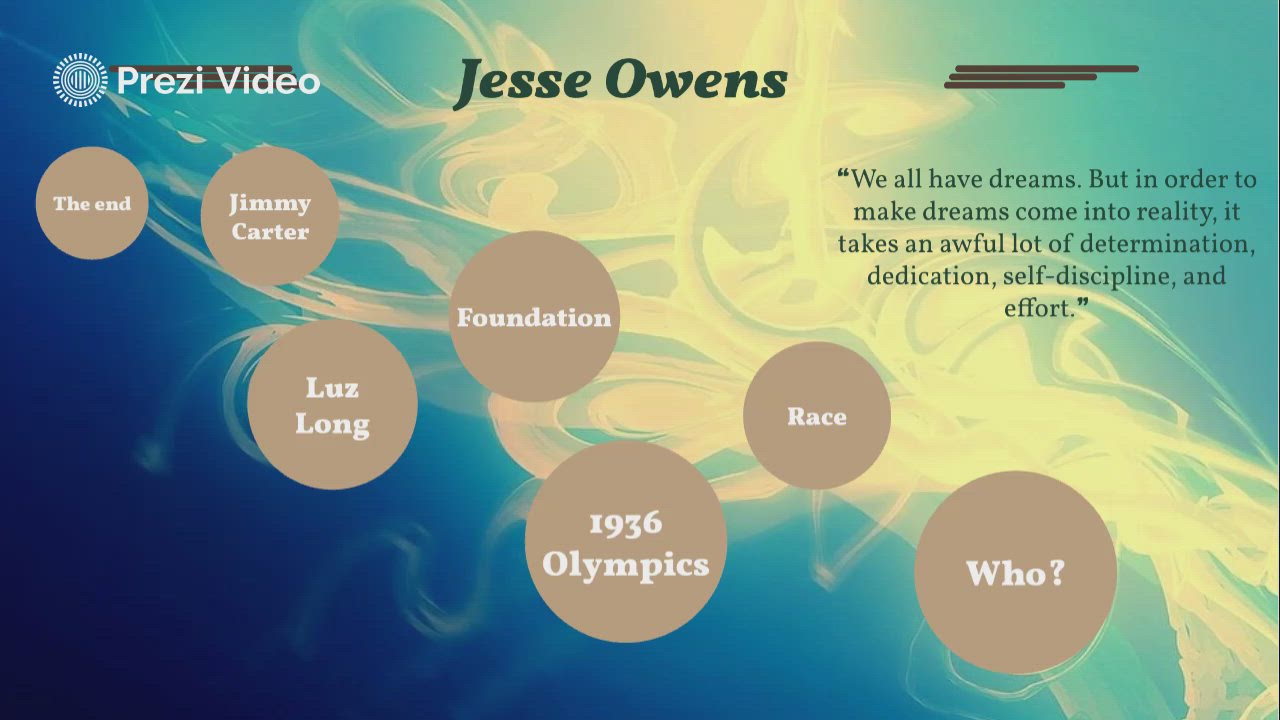 Jesse Owens by Federico Verra on Prezi Video