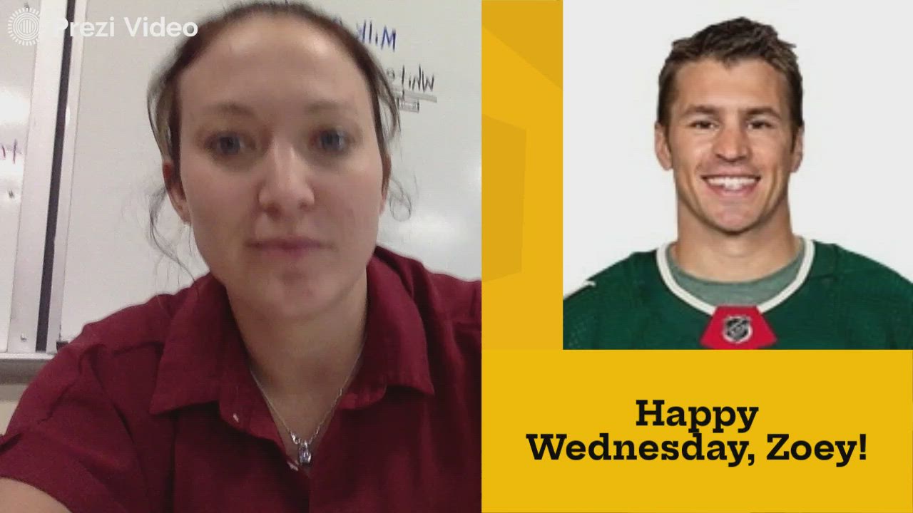 Happy Wednesday, Zoey! by Kathy Brenny on Prezi Video