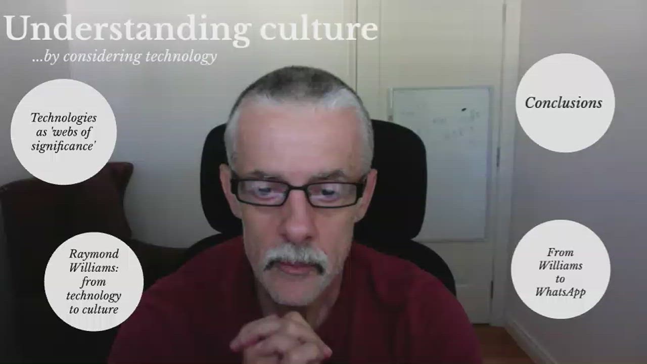 Williams on culture, part 1. by Andy Ruddock on Prezi Video
