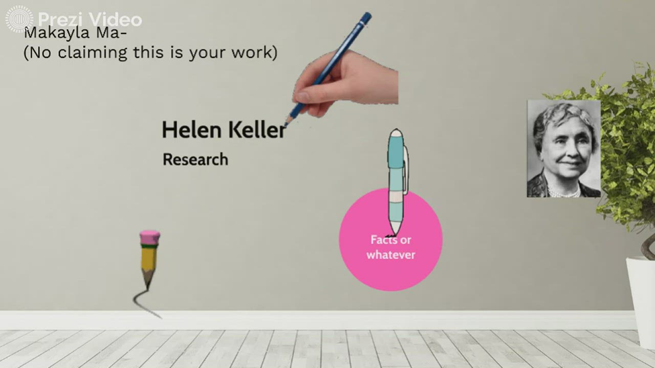 Helen Keller: FIXED by MM - 03YK 885362 Red Willow PS on Prezi Video