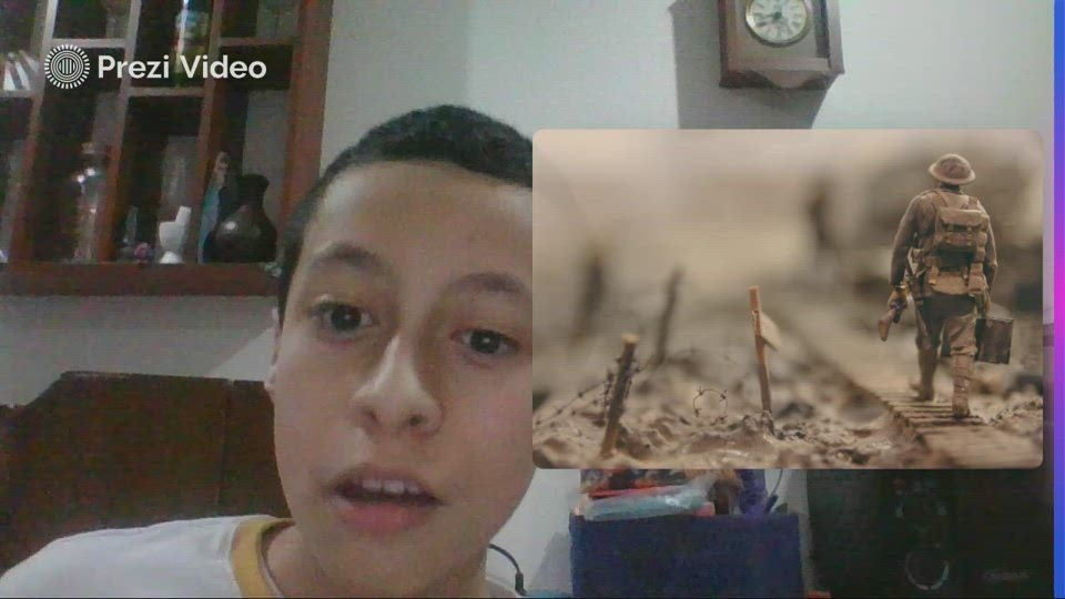 Poema, "la guerra" by David Falla on Prezi Video