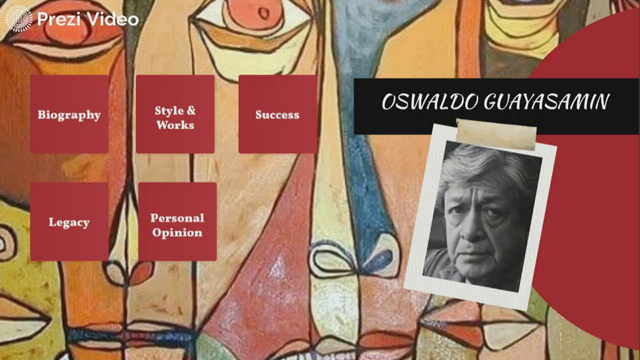 Oswaldo Guayasamín by Debbie Iniguez on Prezi Video