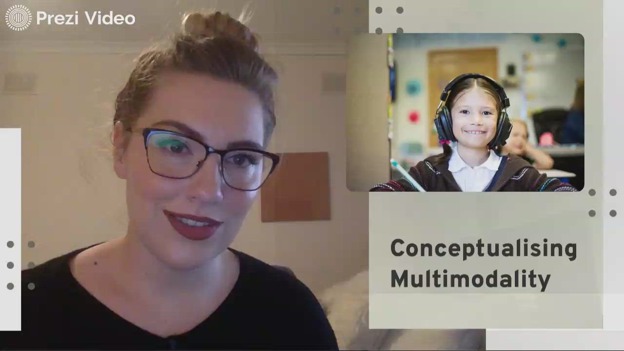 Conceptualising Multimodality Part 1 by Emily May on Prezi Video