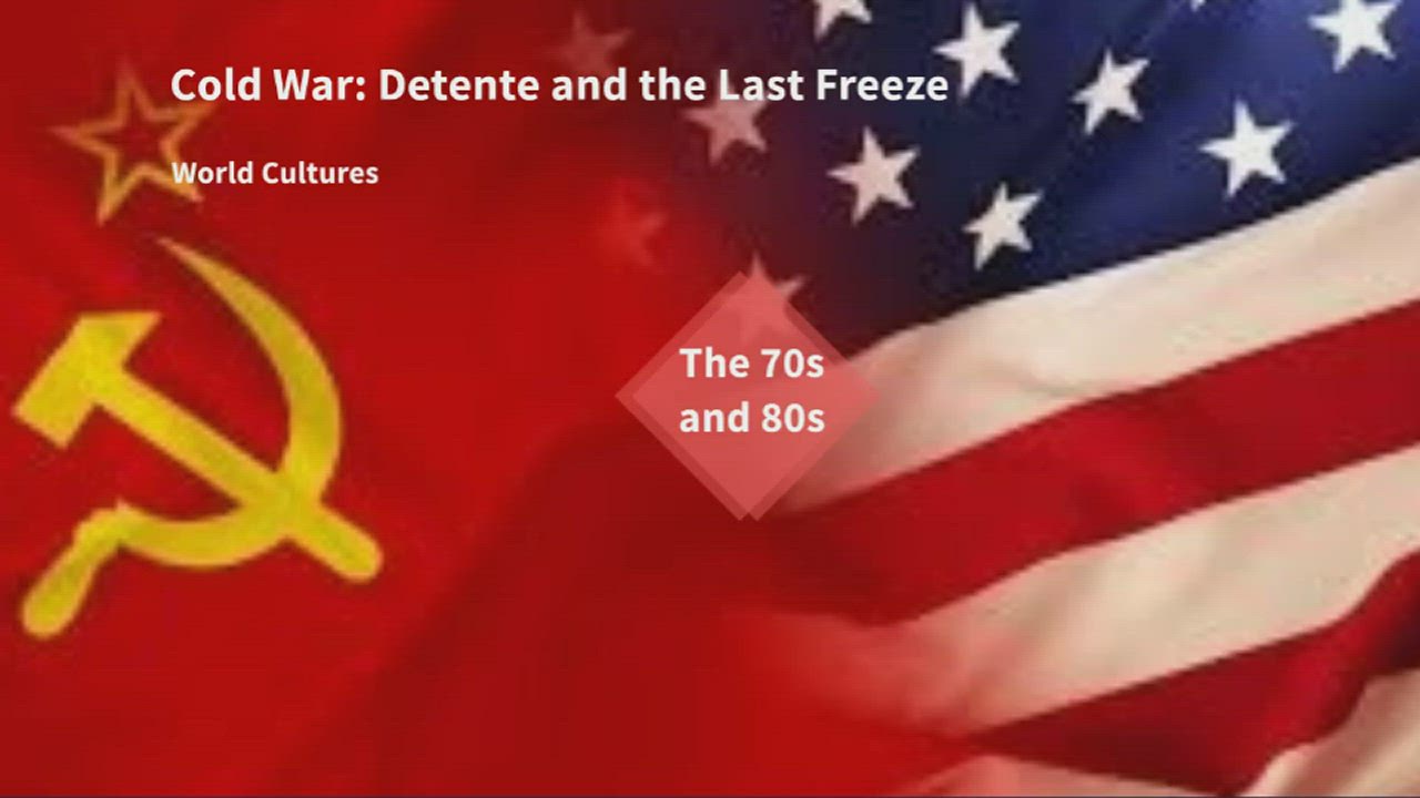 Cold War: The 70s and 80s by Andy Frye on Prezi Video