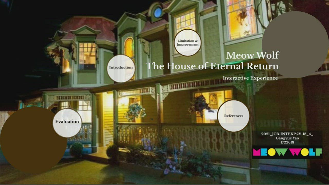 Meow Wolf The House of Eternal Return by Cynthia Yao on Prezi Video