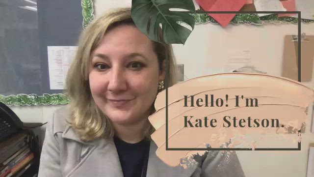 Hello! I'm Kate Stetson. by Kate Stetson on Prezi Video