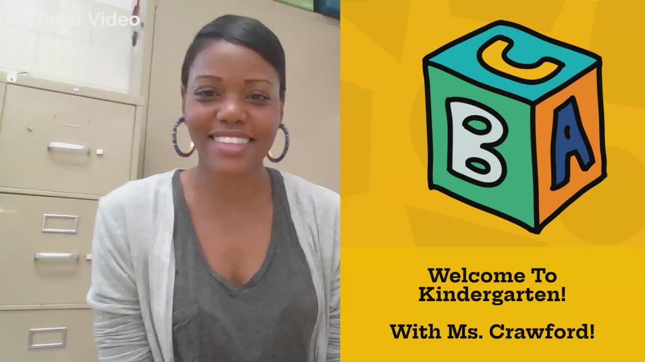 Welcome To Kindergarten! With Ms. Crawford! by Shawanda Crawford on ...