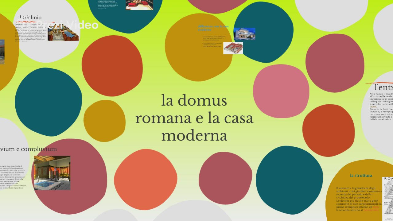 domus romana e casa moderna by maya musmeci on Prezi Video