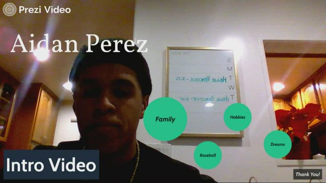Intro Video 2 by Aidan Perez on Prezi Video