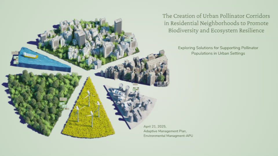 The Creation of Urban Pollinator Corridors in Residential Neighborhoods ...