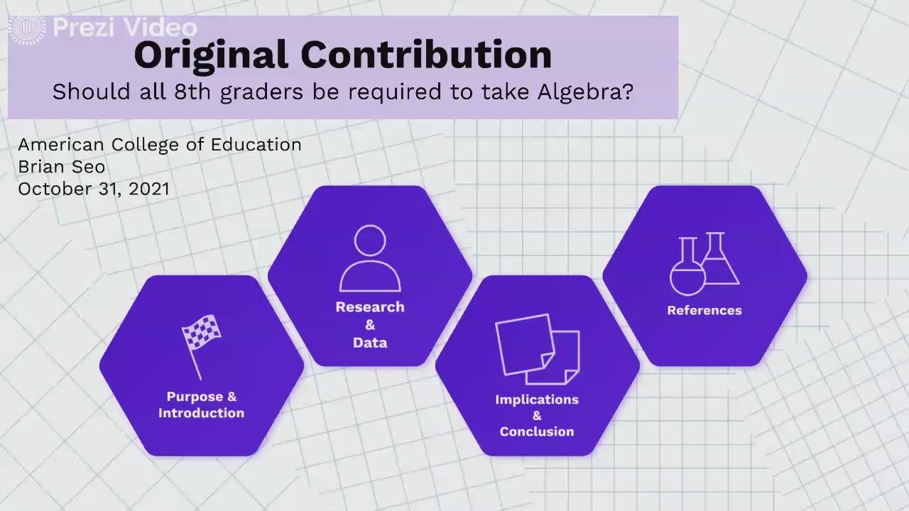 Original Contribution by brian seo on Prezi Video