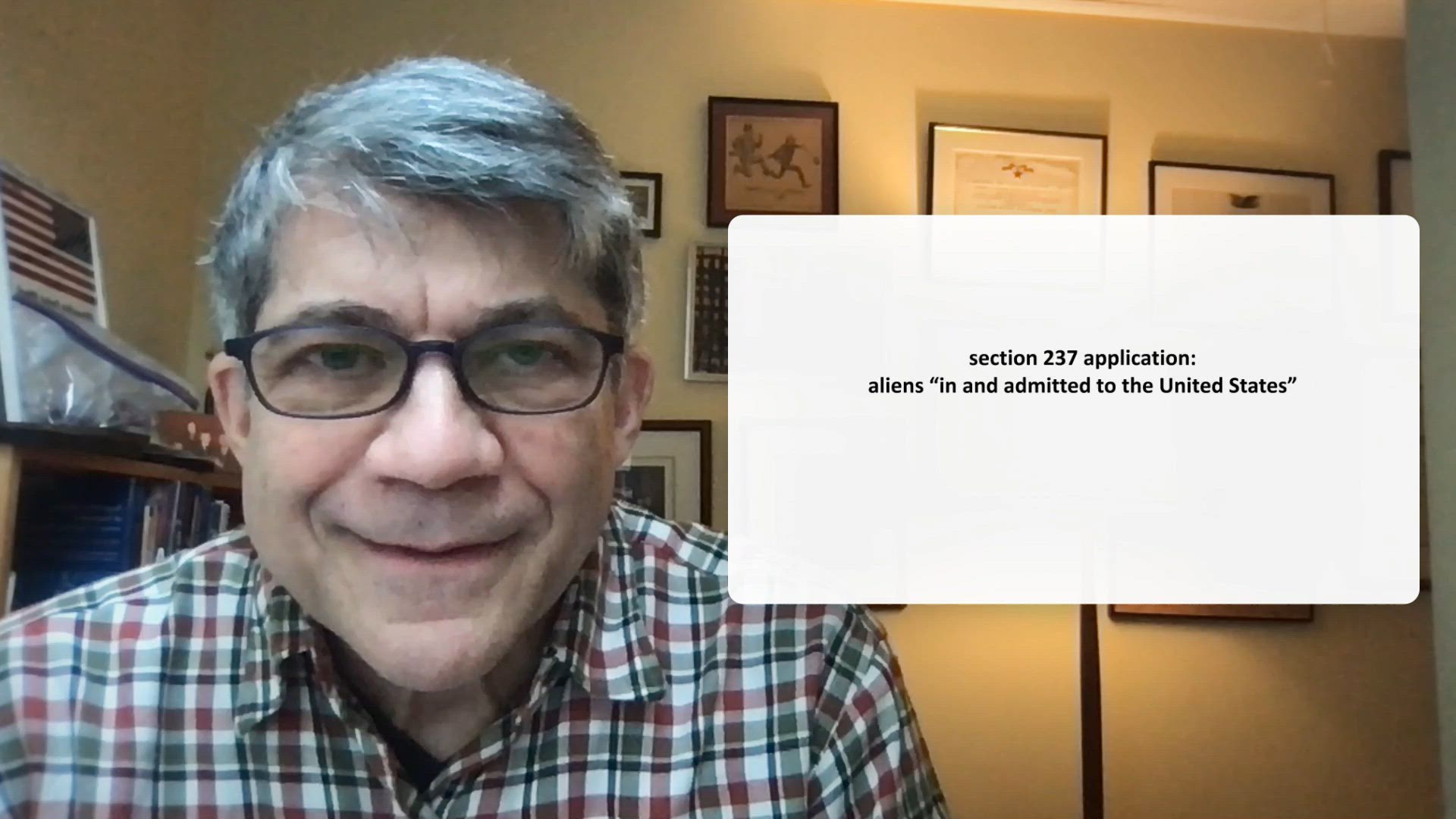 set-up video: deportability grounds/CIMTs by Peter Spiro on Prezi Video