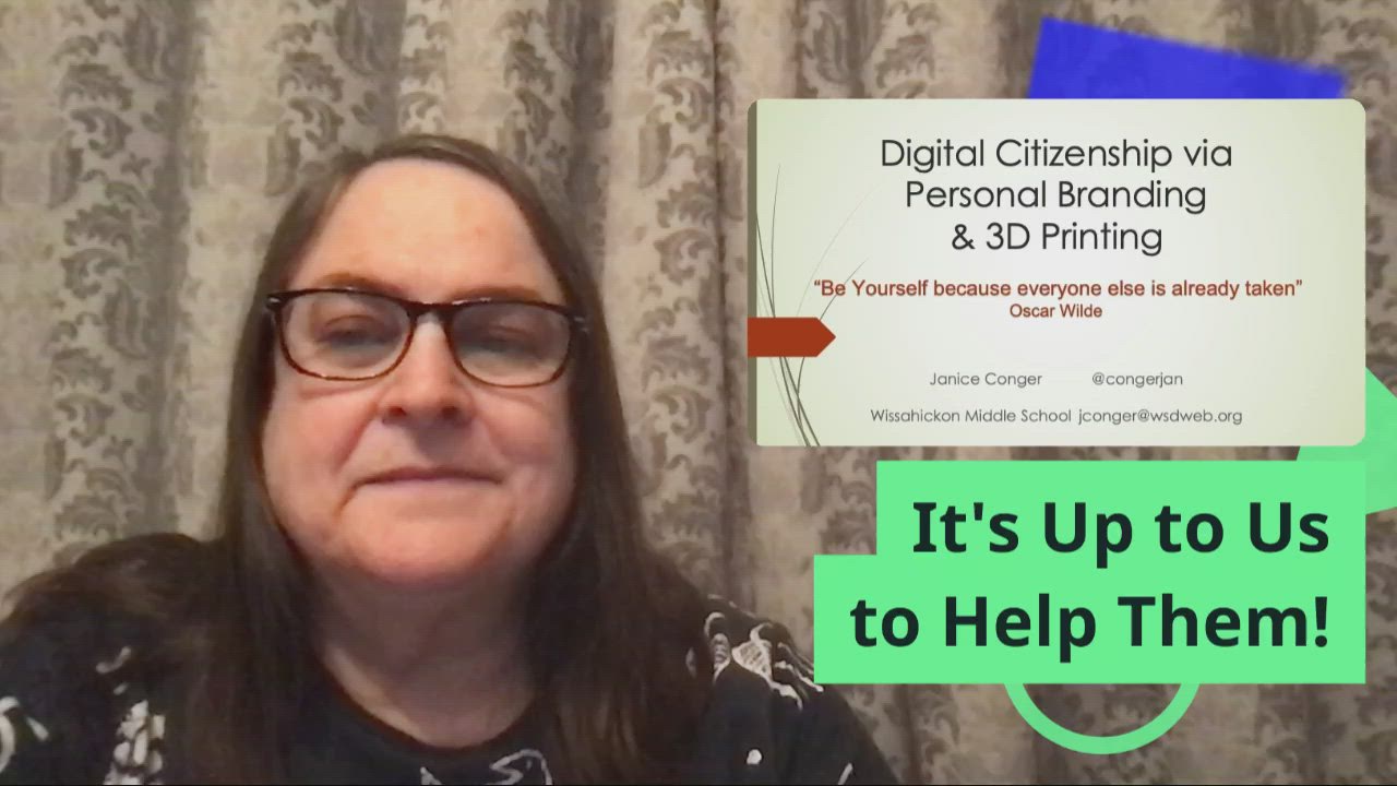 Digital Citizenship & Personal Branding via 3D Printing by Janice ...