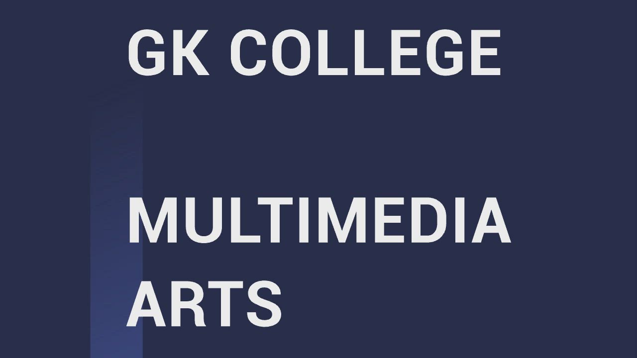 GK COLLEGE MULTIMEDIA ARTS by Roselle Reig on Prezi Video