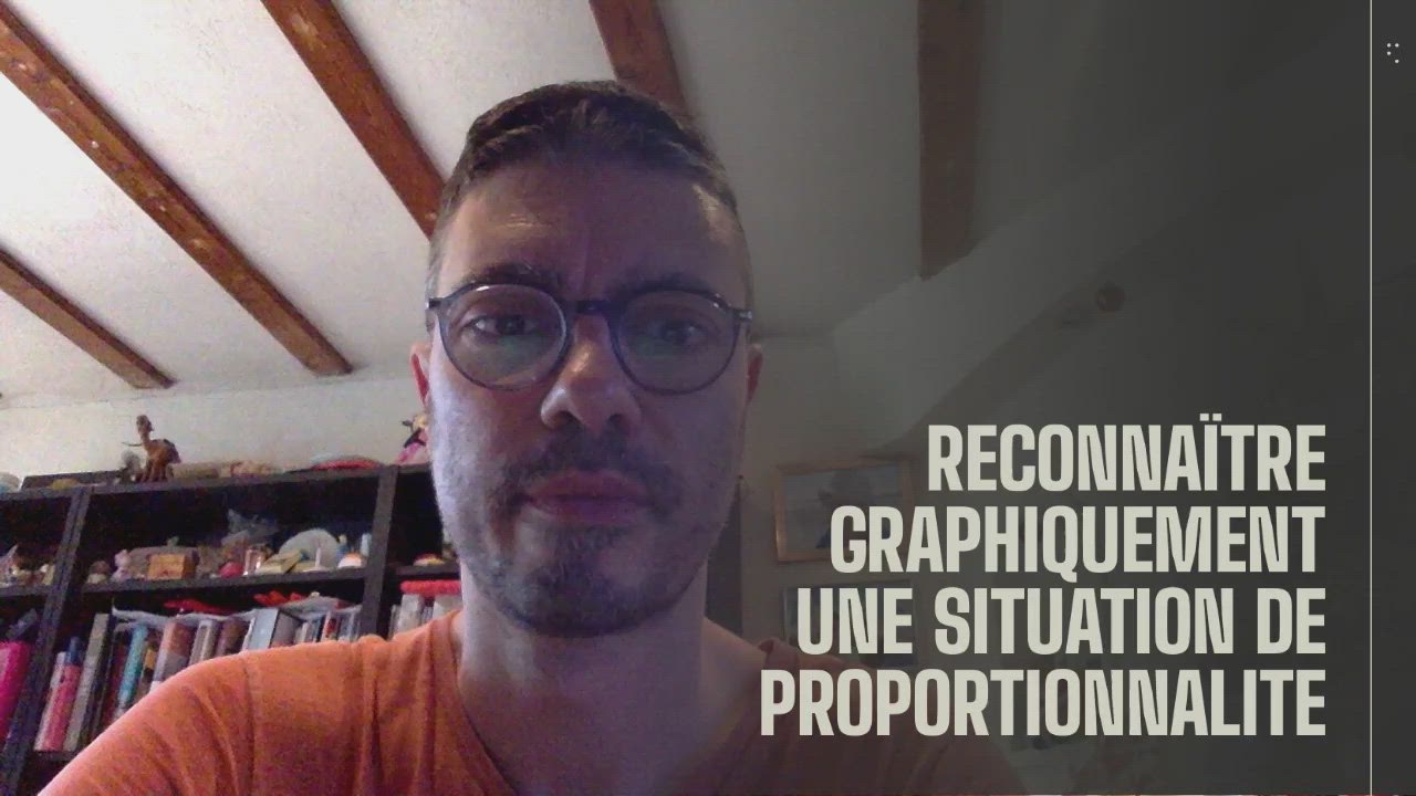 RECONNAÏTRE GRAPHIQUEMENT UNE SITUATION DE PROPORTIONNALITE by Stephan ... RECONNAÏTRE GRAPHIQUEMENT UNE SITUATION DE PROPORTIONNALITE by Stephan ...