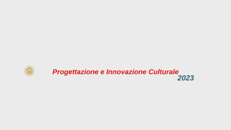 Progettazione e Innovazione culturale by Fabio Fabrizio on Prezi Video
