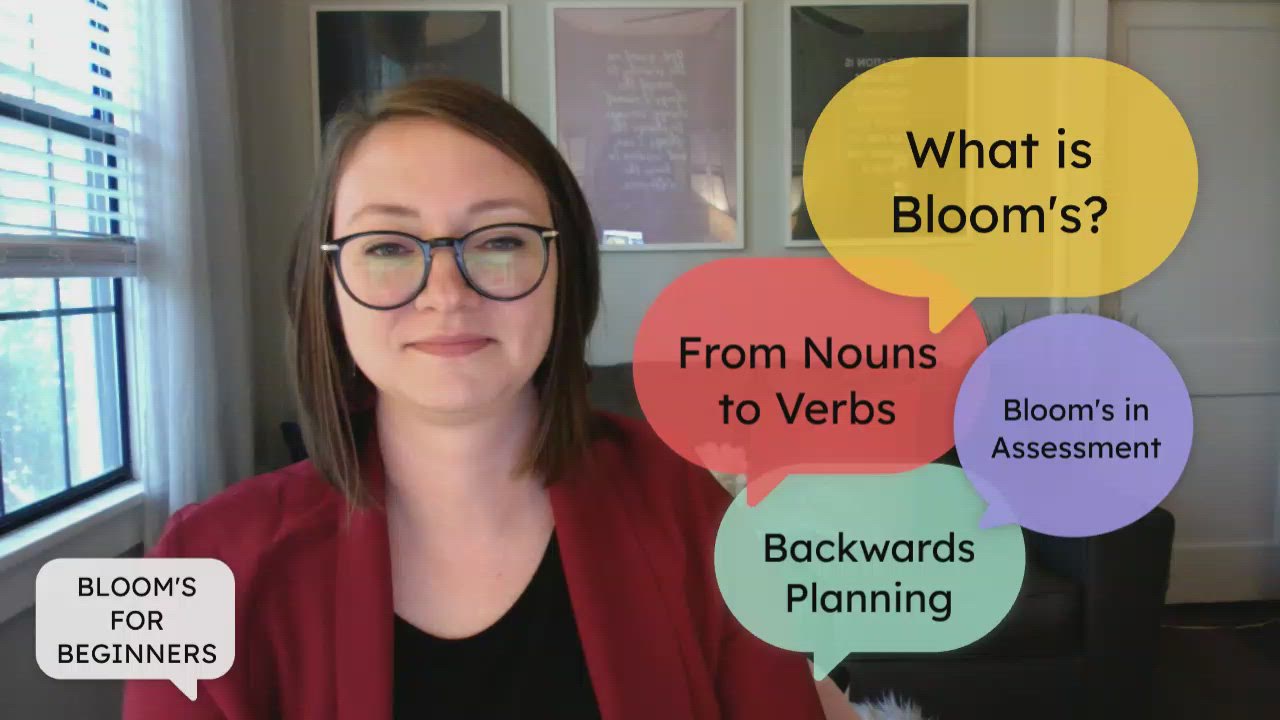 What is Bloom's Taxonomy? by Chelsey Turner on Prezi Video