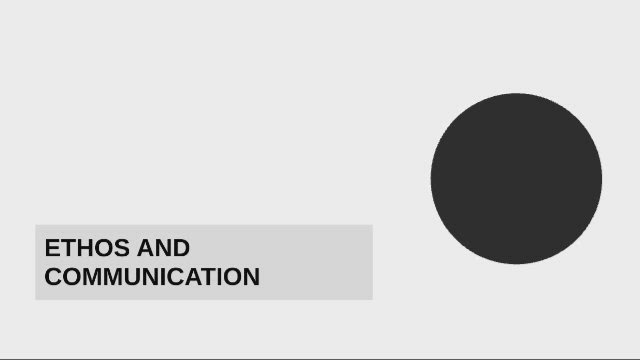 Ethos, Pathos, Logos and Communication by Cole Echevarria on Prezi Video