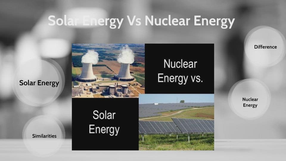 Solar Energy Vs Nuclear Energy by Denise Herrera on Prezi Video