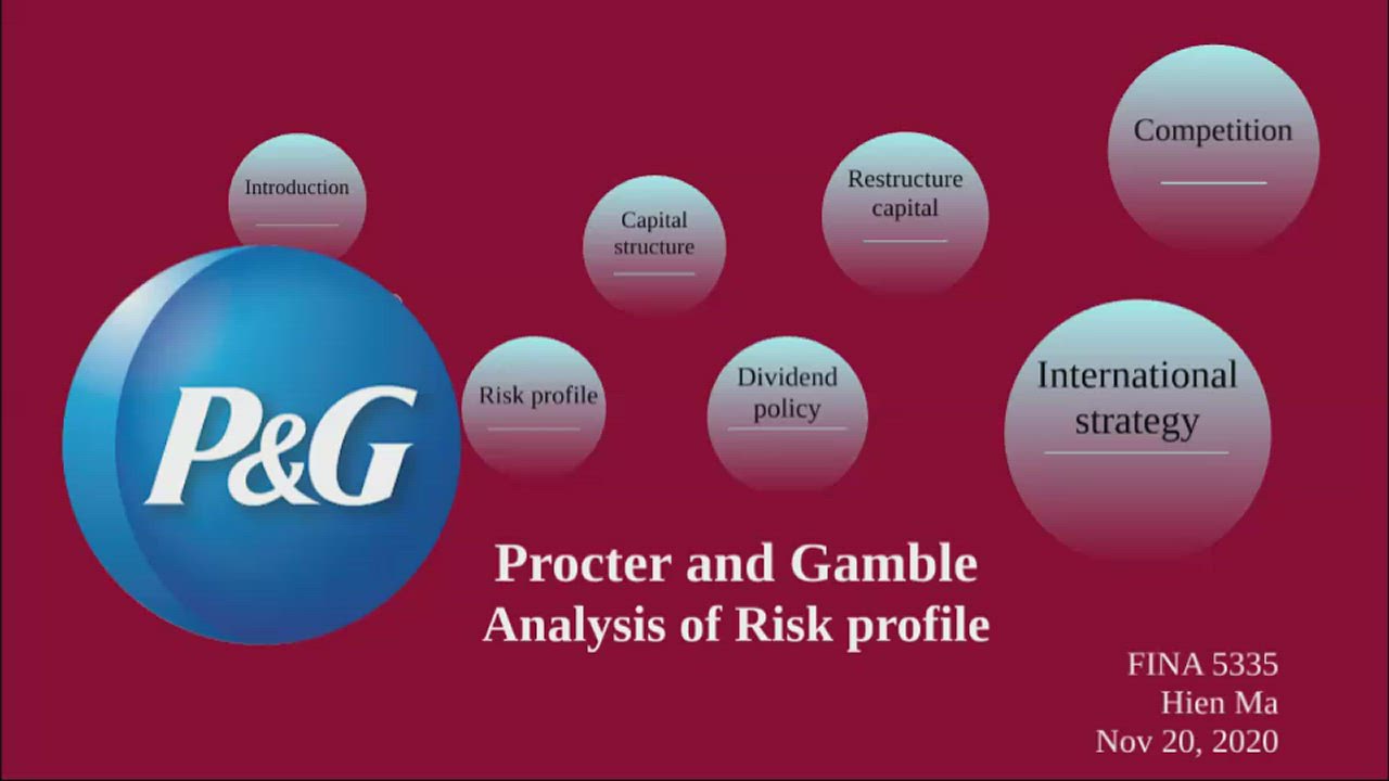 Procter and Gamble Risk profile by Hien Ma on Prezi Video