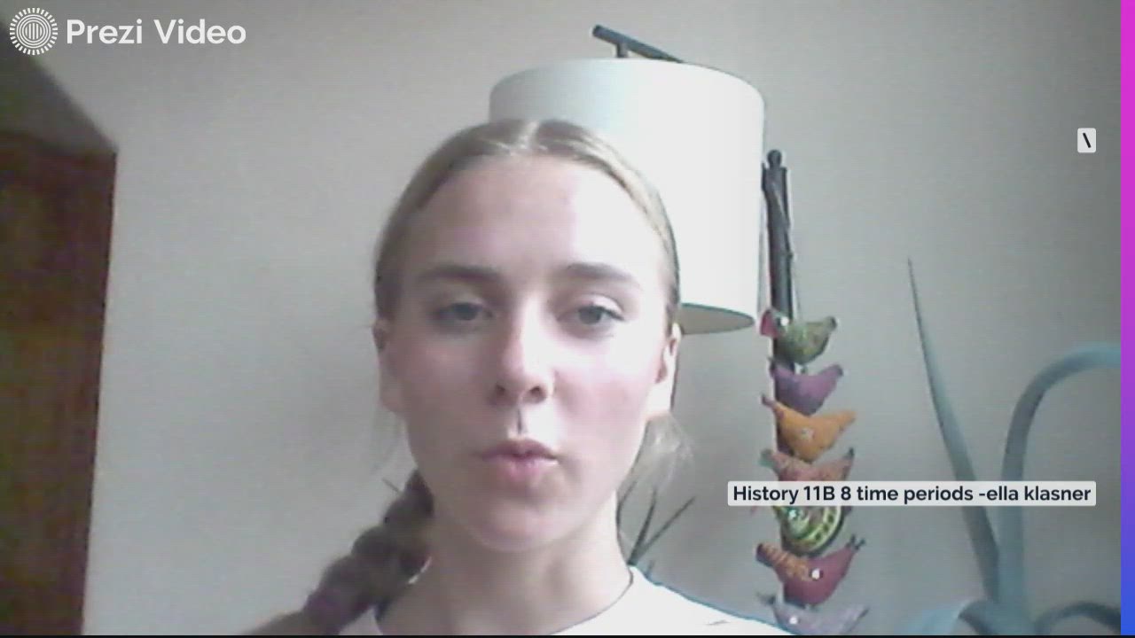 \ History 11B 8 time periods -ella klasner by Ella Klasner on Prezi Video