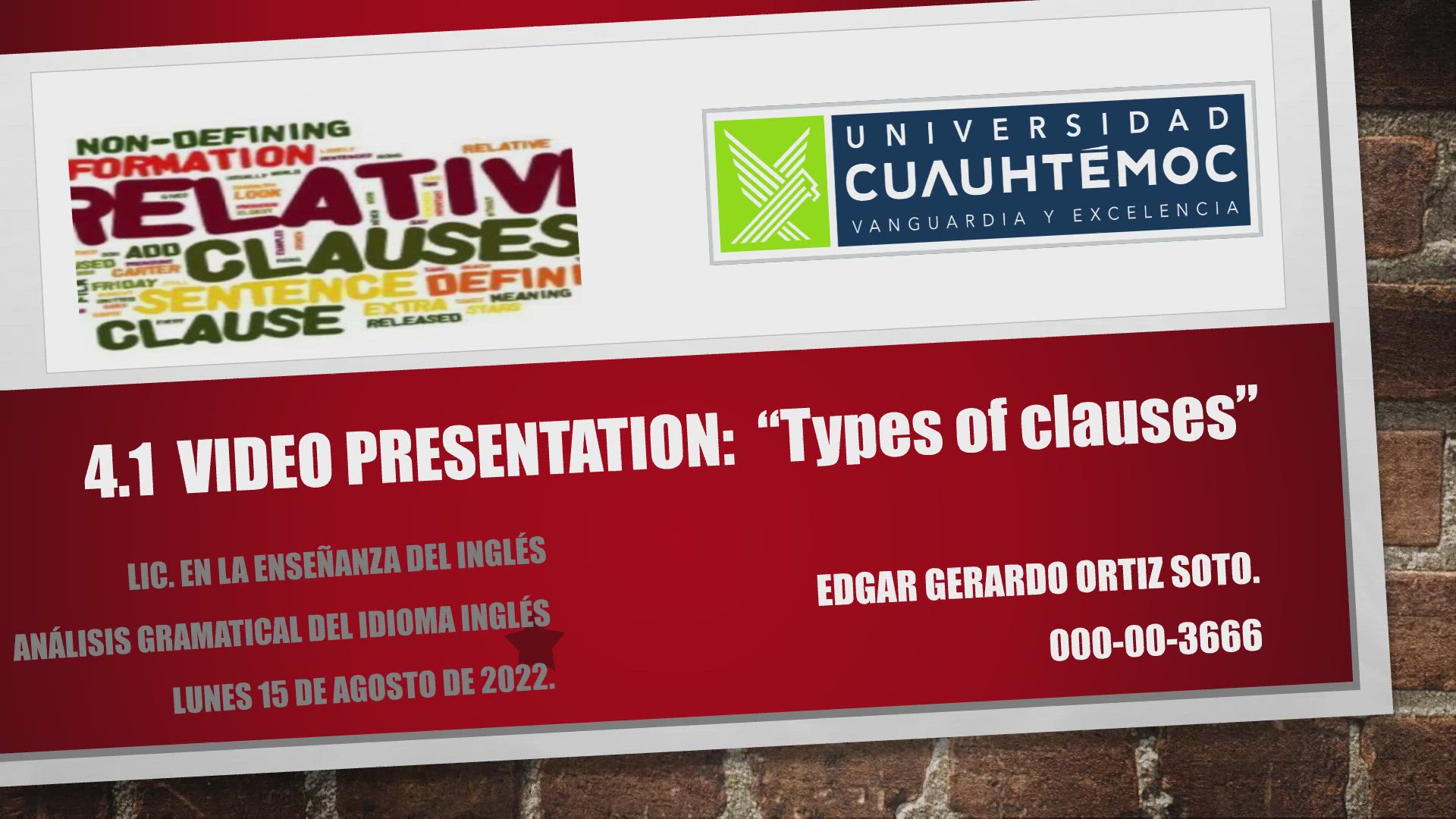 4 1 VIDEO PRESENTATION TYPES OF CLAUSES By Edgar Ortiz On Prezi Video 4-1-video-presentation-types-of-clauses-by-edgar-ortiz-on-prezi-video