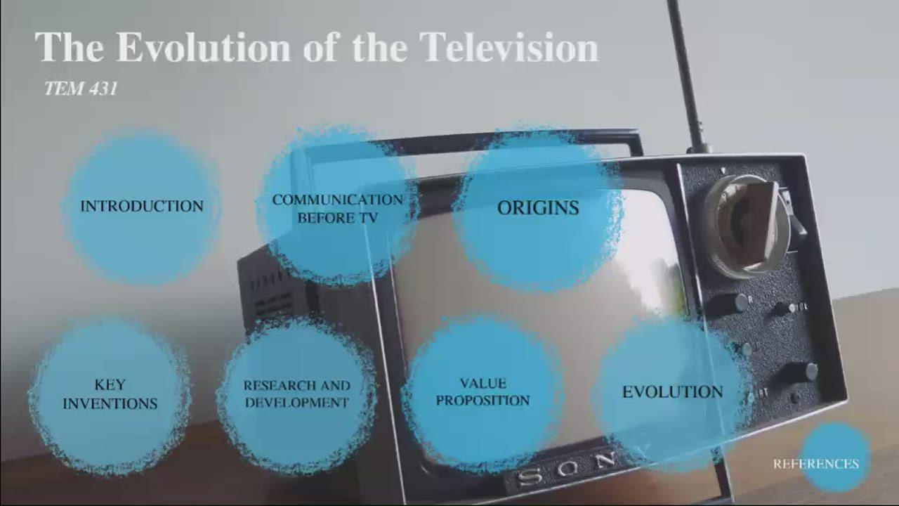 The Evolution of the Television by Amanda Michaels on Prezi Video