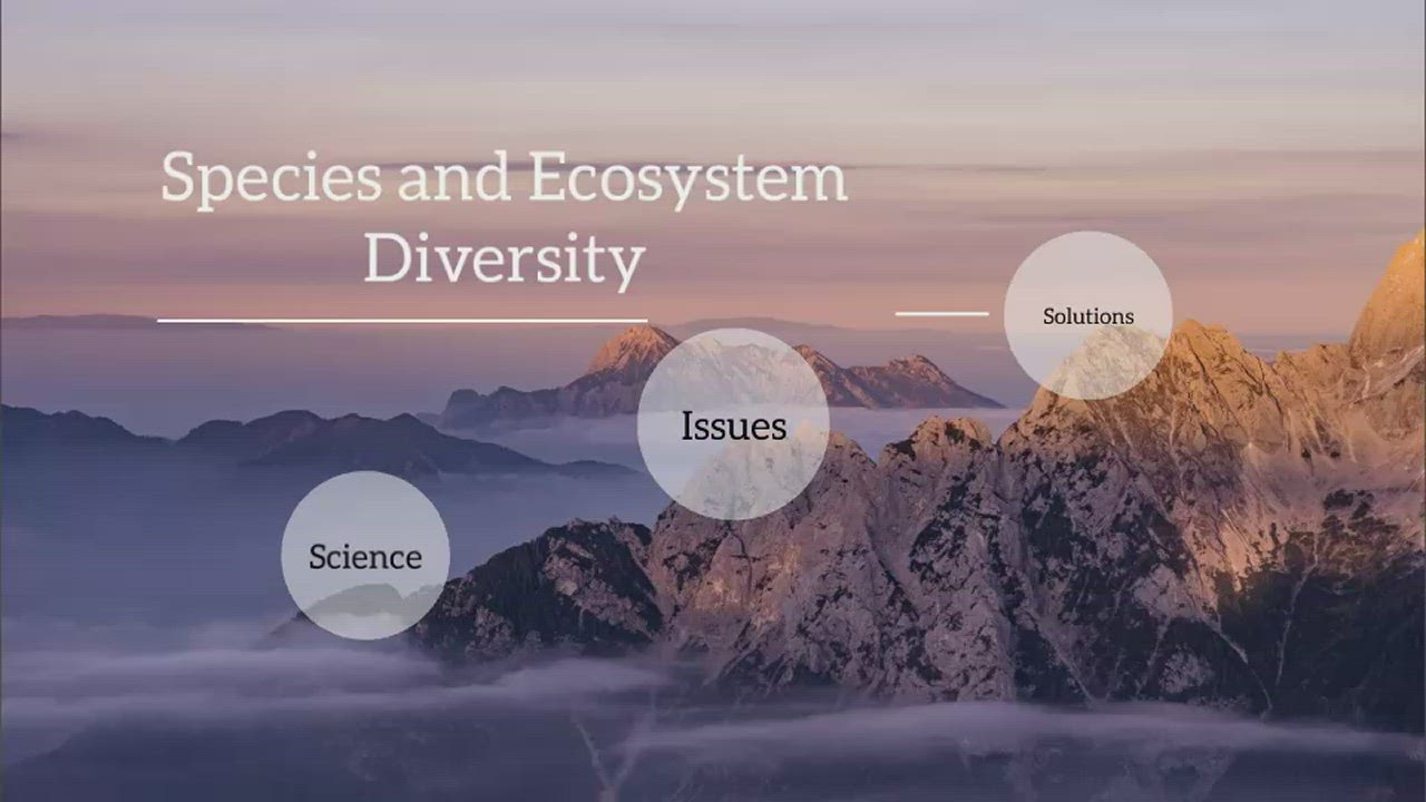Species and Ecosystem Diversity part 2 by Emily Peterson on Prezi Video