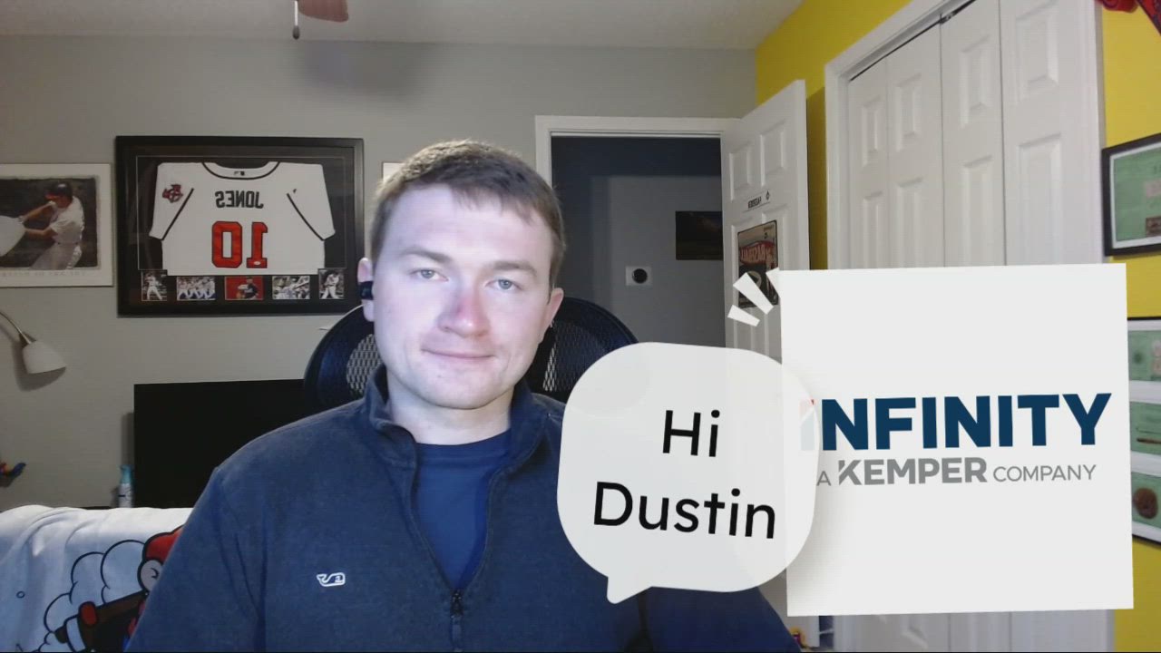 Hi Dustin by Patrick Faerber on Prezi Video