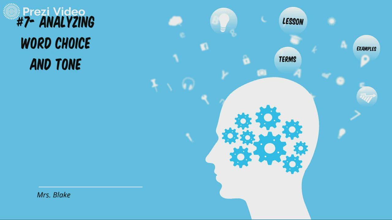 #7 Analyzing Word Choice and Tone 21/22 by Heather Jones on Prezi Video