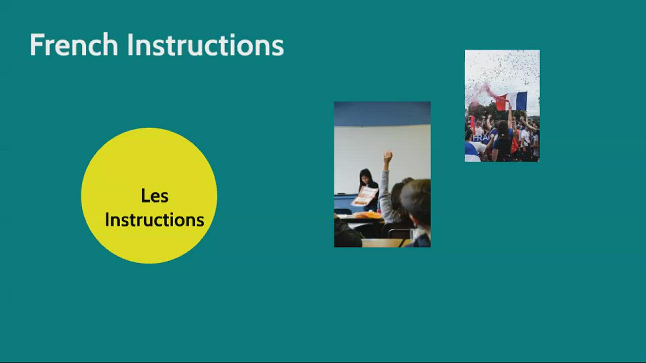 French Instructions by Irena Fitzsimon on Prezi Video