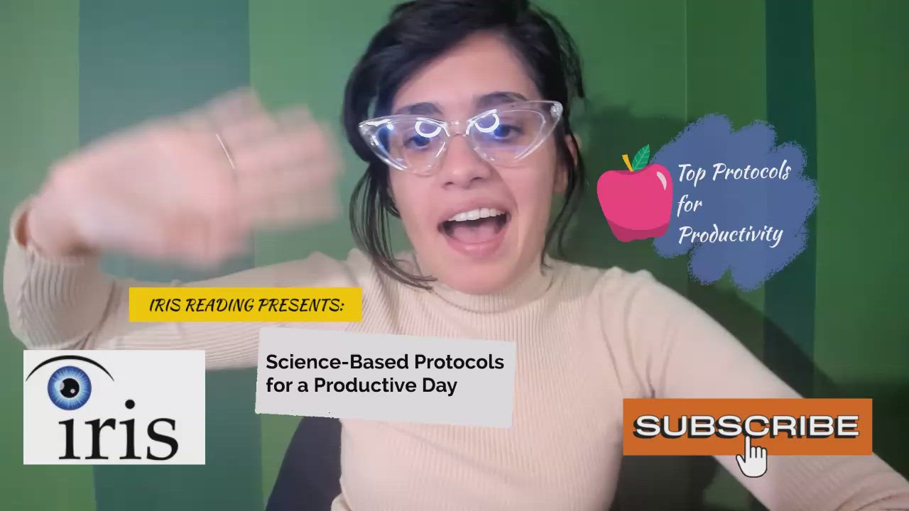 IRIS READING PRESENTS: Science-based Protocols For a Productive Day by Paul Nowak on Prezi Video