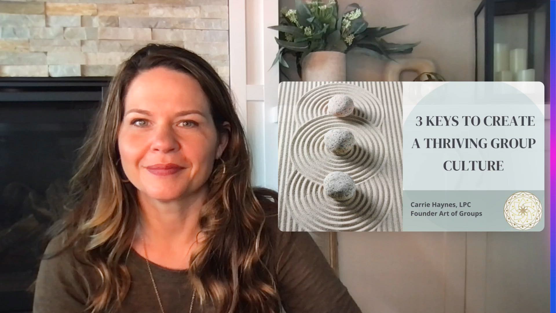 3 Ways to Create A Thriving Group Culture by Carrie Haynes on Prezi Video