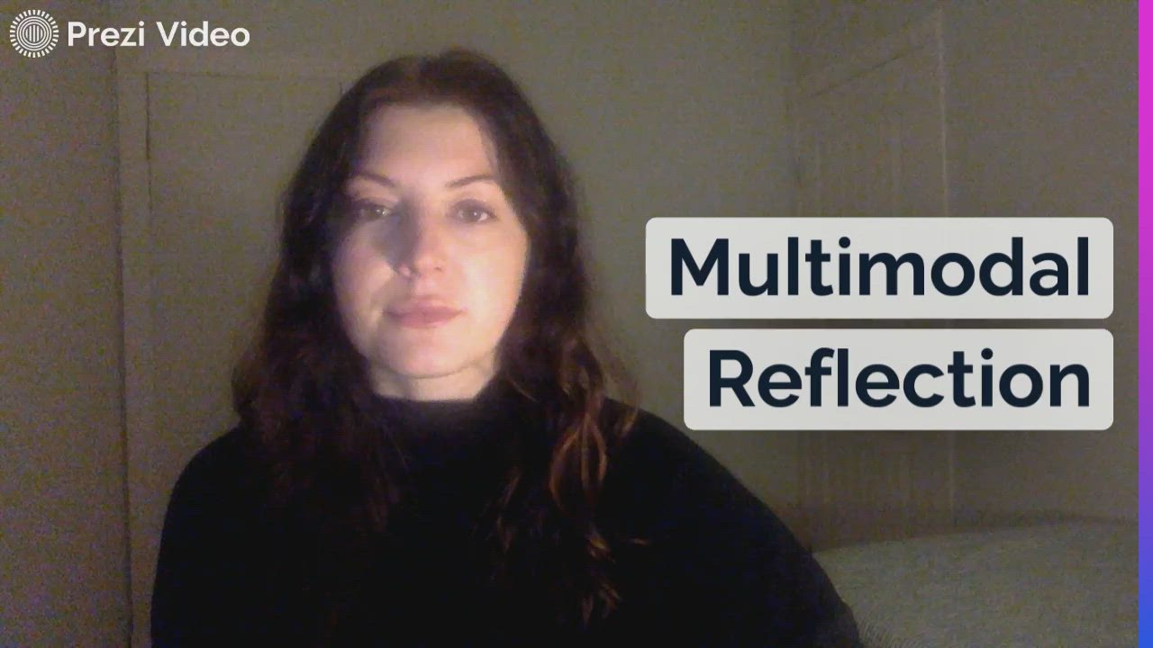 Multimodal Reflection by Angie Turner on Prezi Video
