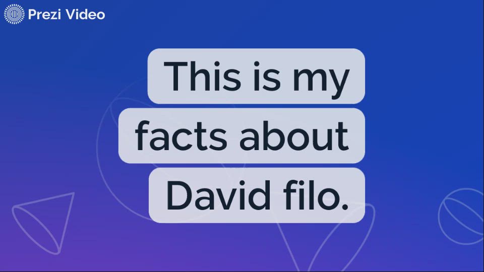 This is my facts about David filo. by Sergio Rodriguez Franco on Prezi ...