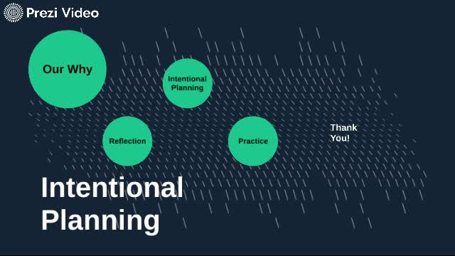 Intentional Planning by Patrick Mongrain on Prezi Video