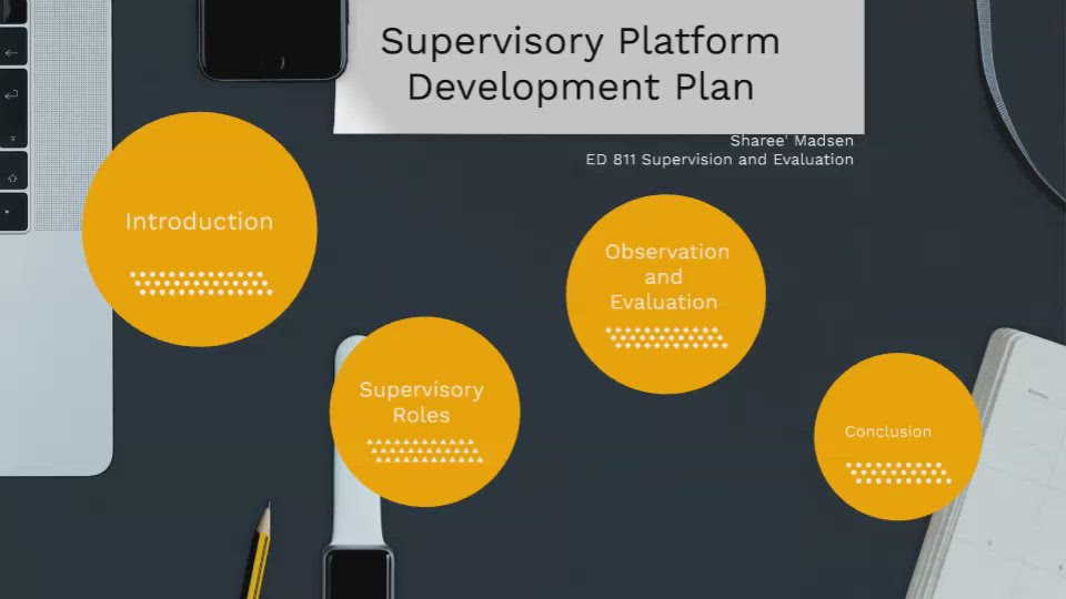 Supervisory Development Plan by Sharee Madsen on Prezi Video