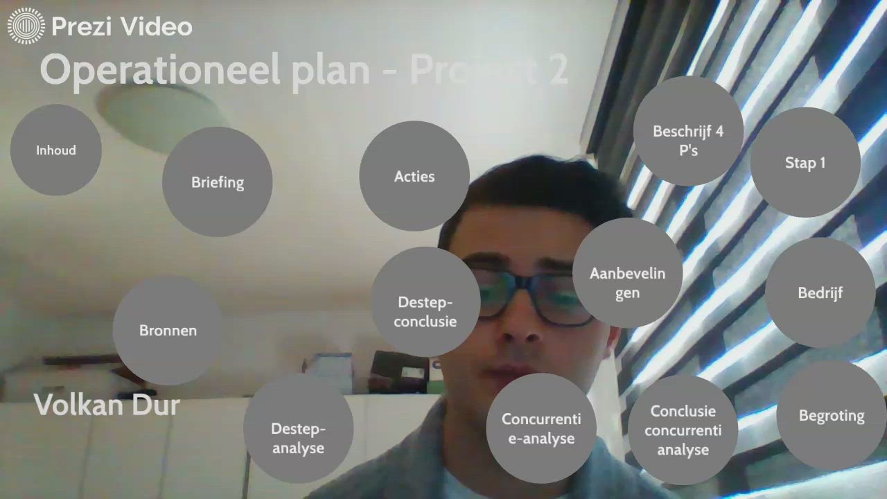 Operationeel plan - project 2 by Volkan Dur on Prezi Video