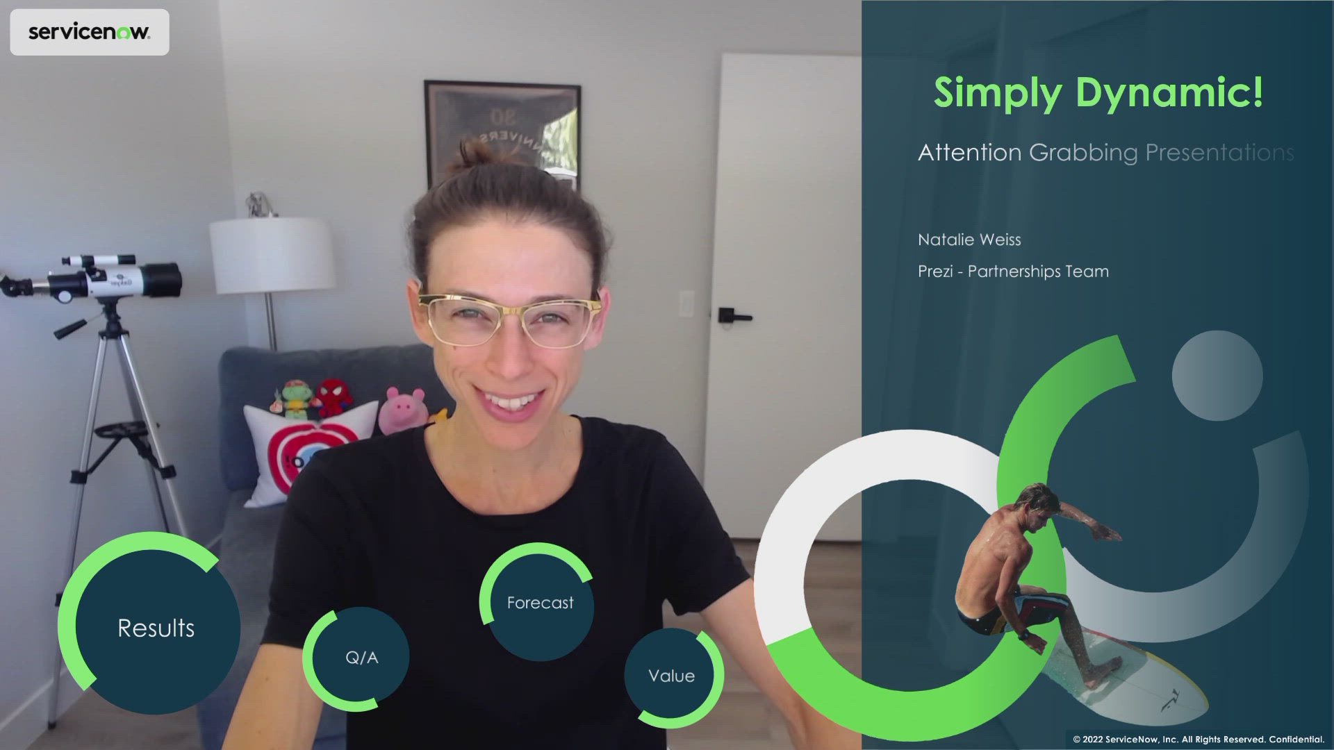 ServiceNow - A dynamic presentation by Natalie Weiss on Prezi Video