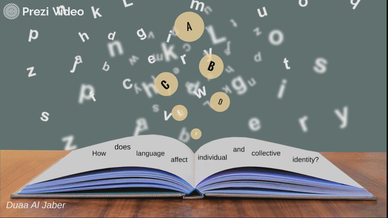 How does language affect individual and collective identity? by Duaa ...