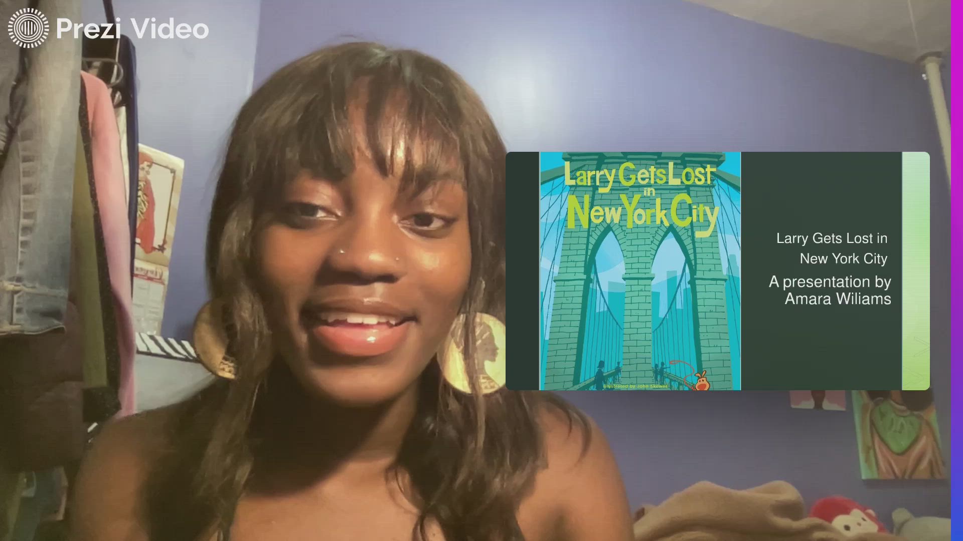Larry Gets Lost in New York City by Amara Williams on Prezi Video