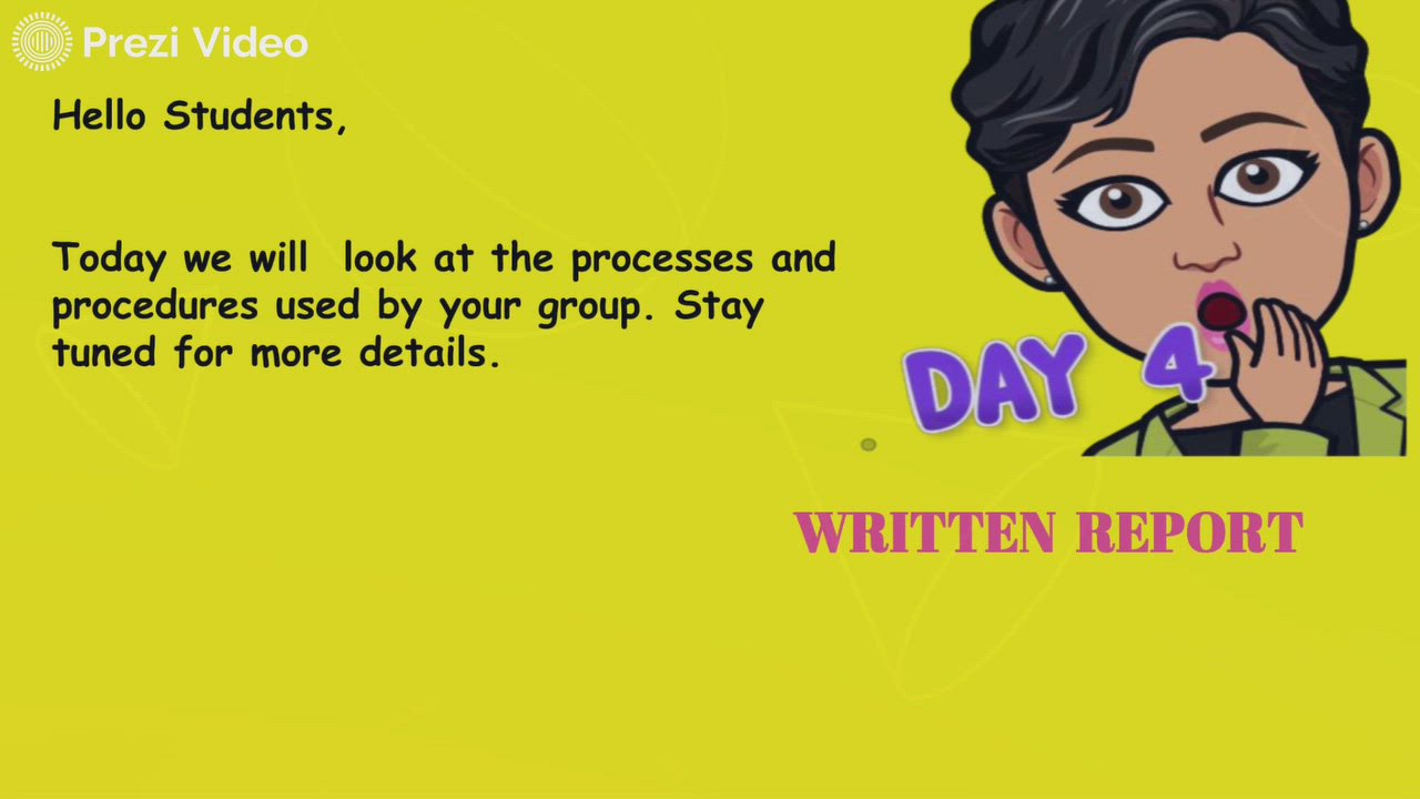 Written Report English A SBA by Takishia Rowe on Prezi Video