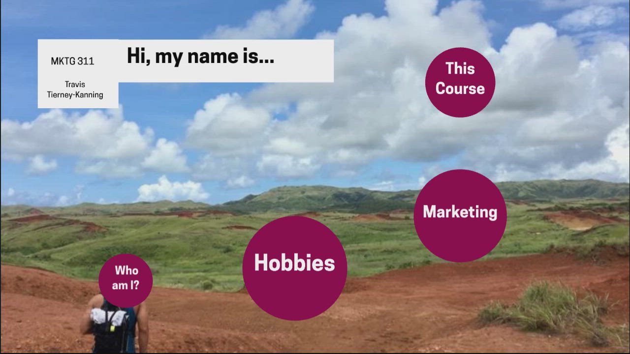 MKTG Introduction by Travis Tierney-Kanning on Prezi Video