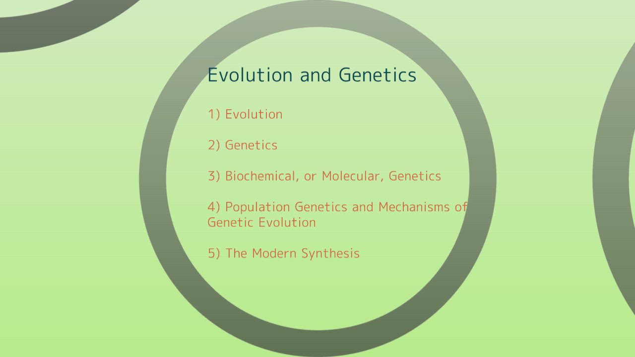 Evolution and Genetics (2 of 3) by Kristin Fitzgerald on Prezi Video