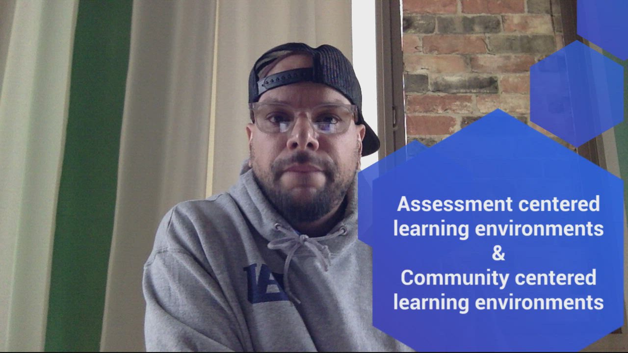 Assessment centered learning environments & Community centered learning ...