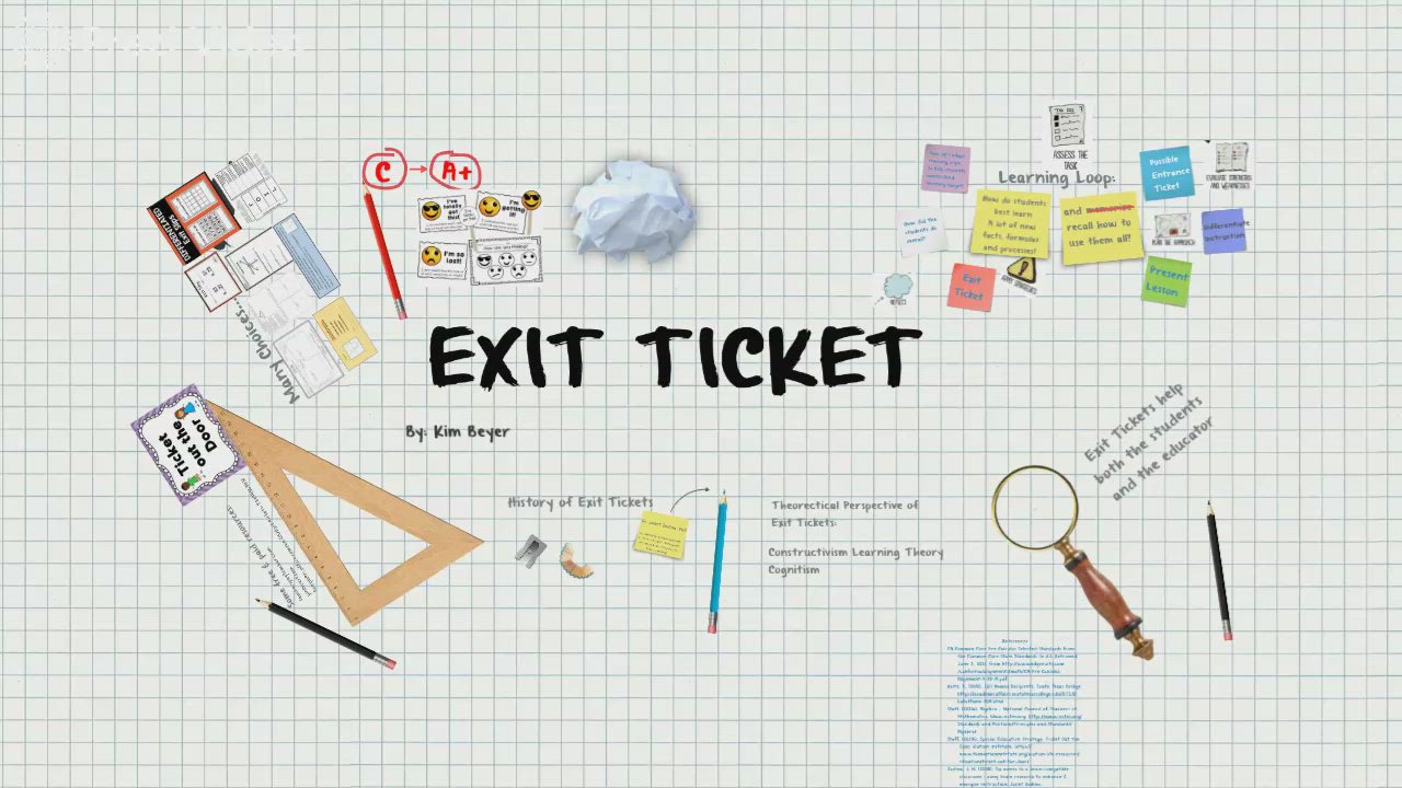 Exit Ticket Formative Assessment By Kim Beyer Yung On Prezi Video