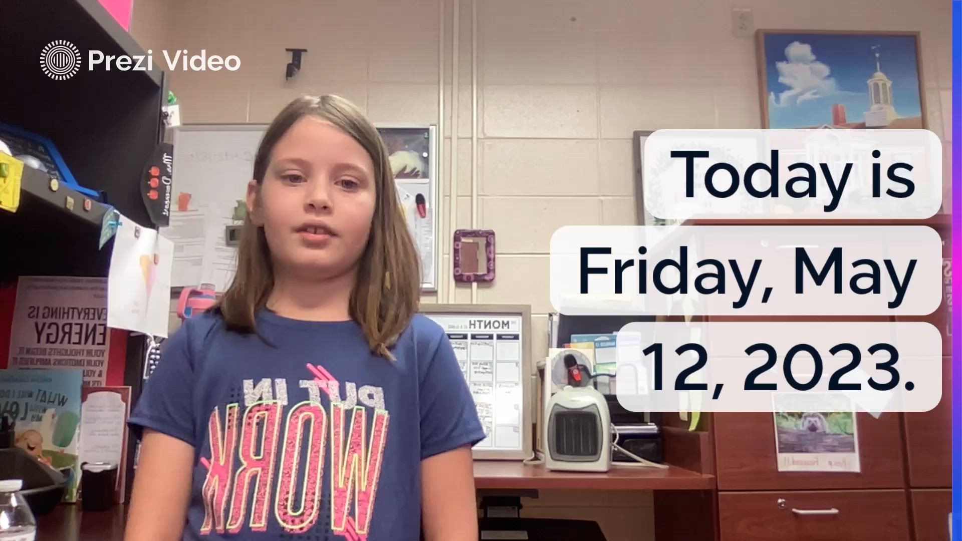 Today is Friday, May 12, 2023. by Yvette Davenport on Prezi Video